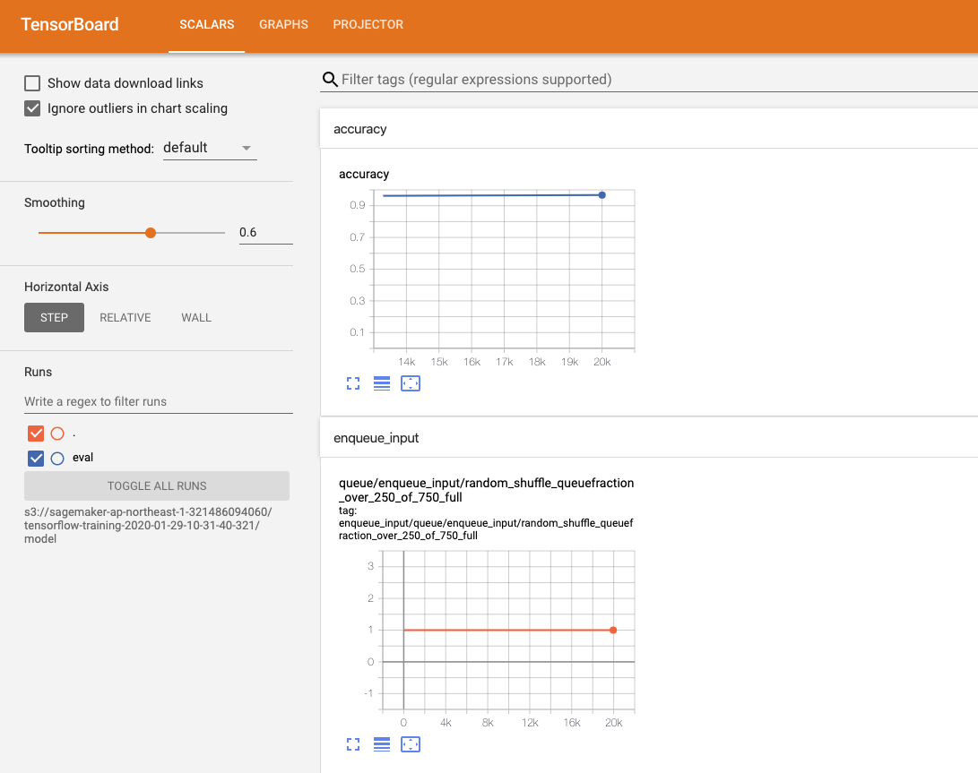 Amazon Sagemakerでのtensorflowの学習ログをtensorboardで確認する Developersio 5827