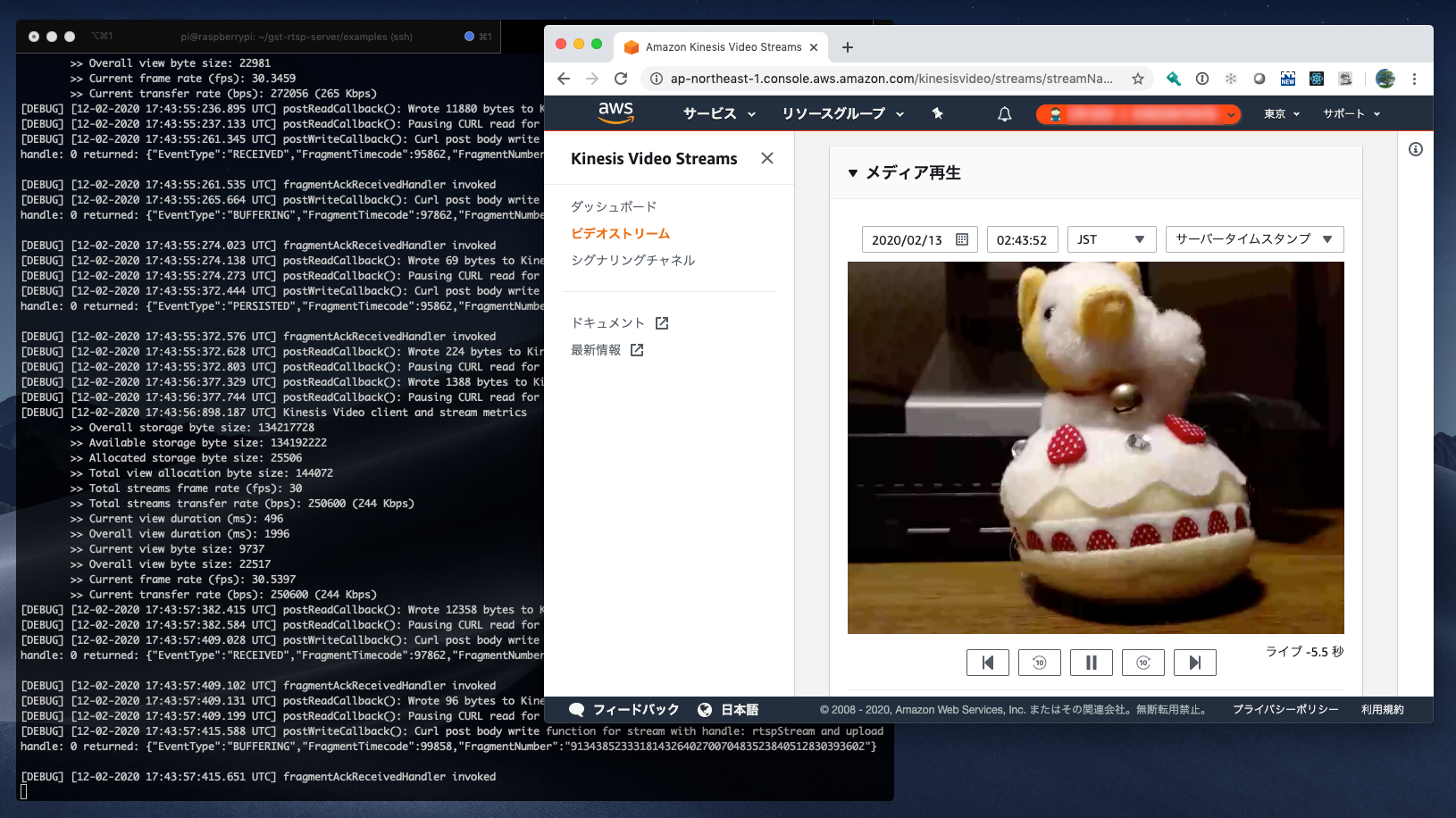 [Kinesis Video Streams] GStreamerを使用したRTSPサーバを構築し、Macから動画を送信してみました。 | DevelopersIO