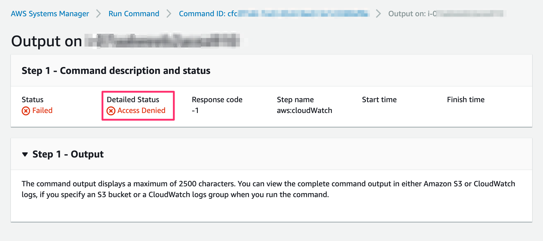 Why does the SSM Run Command fail on my EC2 Windows server? | DevelopersIO