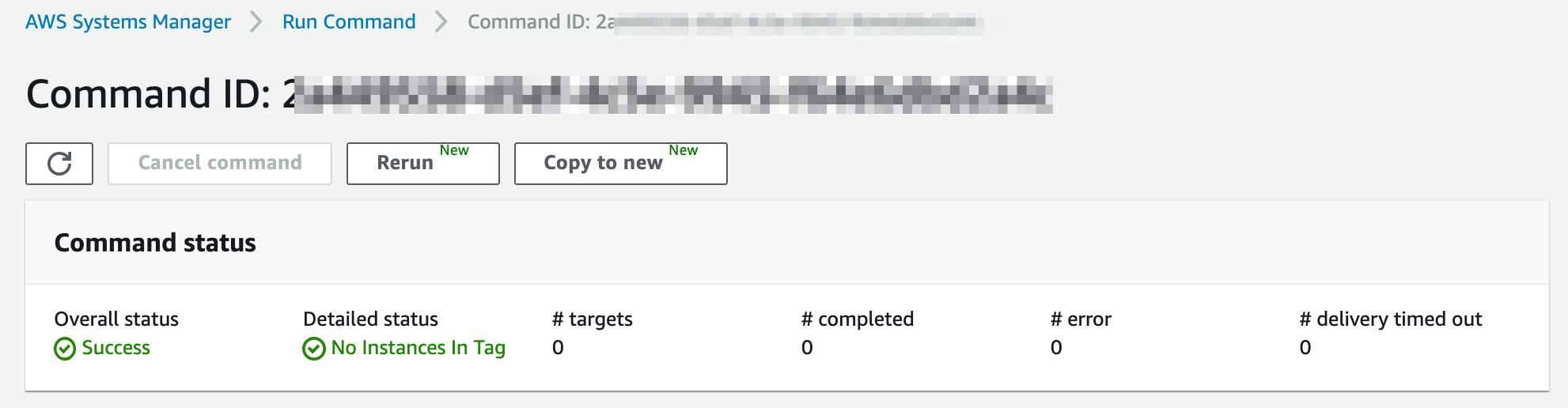 Why does the SSM Run Command fail on my EC2 Windows server? | DevelopersIO