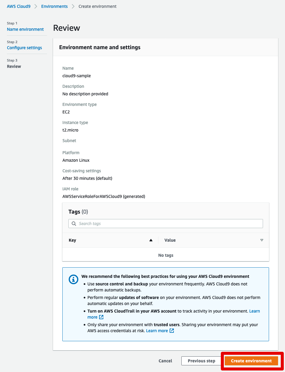 Cloud9からIAM Roleの権限でAWS CLIを実行する | DevelopersIO