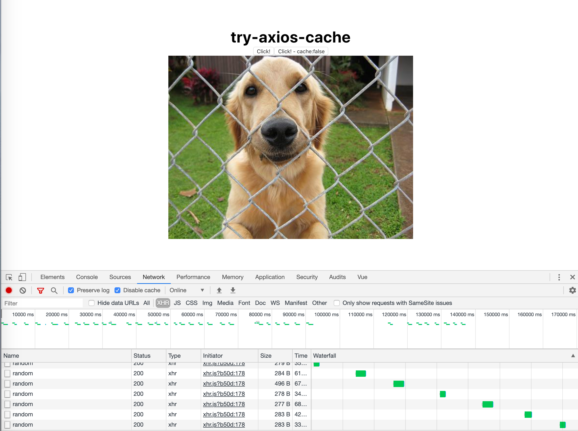 Nuxtjsで使うaxiosにリクエストのキャッシュ機能を組み込んでみる Developersio 3015