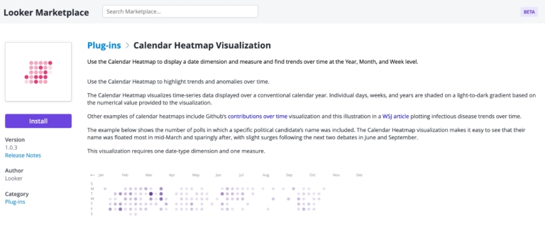 Lookerの可視化(Vizualization)で何が出来るか確認してみる – カレンダーヒートマップ(Calendar Heatmap)編 ...
