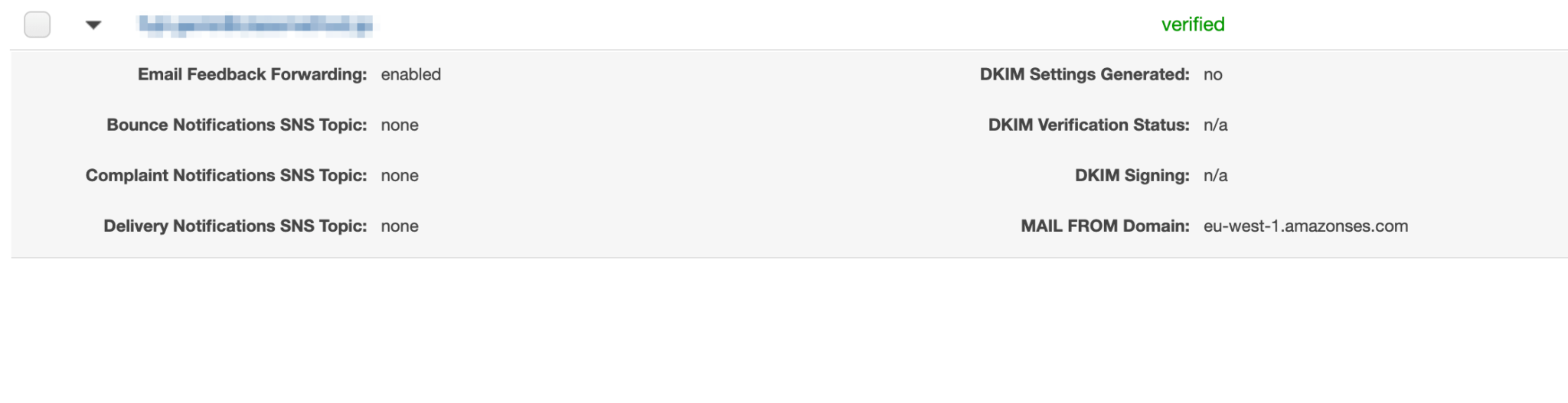 Amazon SESで独自ドメインを使ってno-replyメールをLambdaから送信する | DevelopersIO