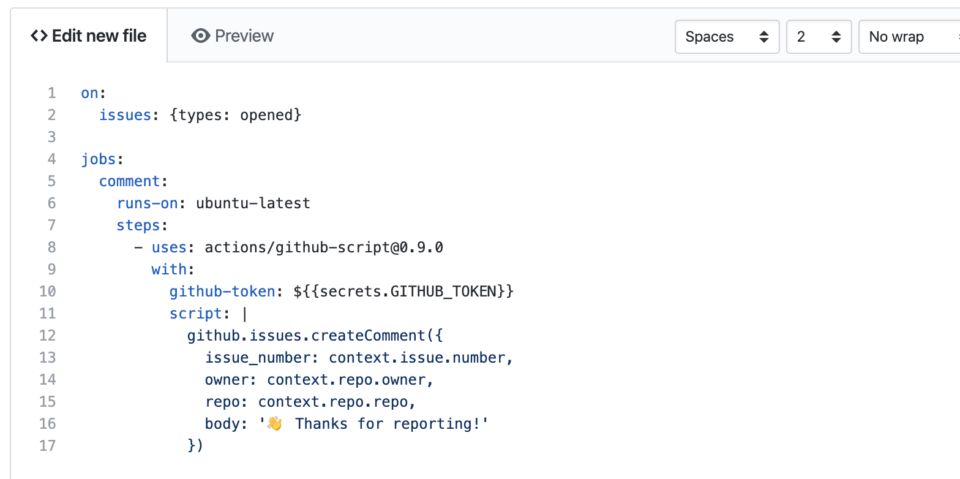 GitHubの更新をActionsで楽にする公式Actionのgithub-scriptへ入門してみる | DevelopersIO