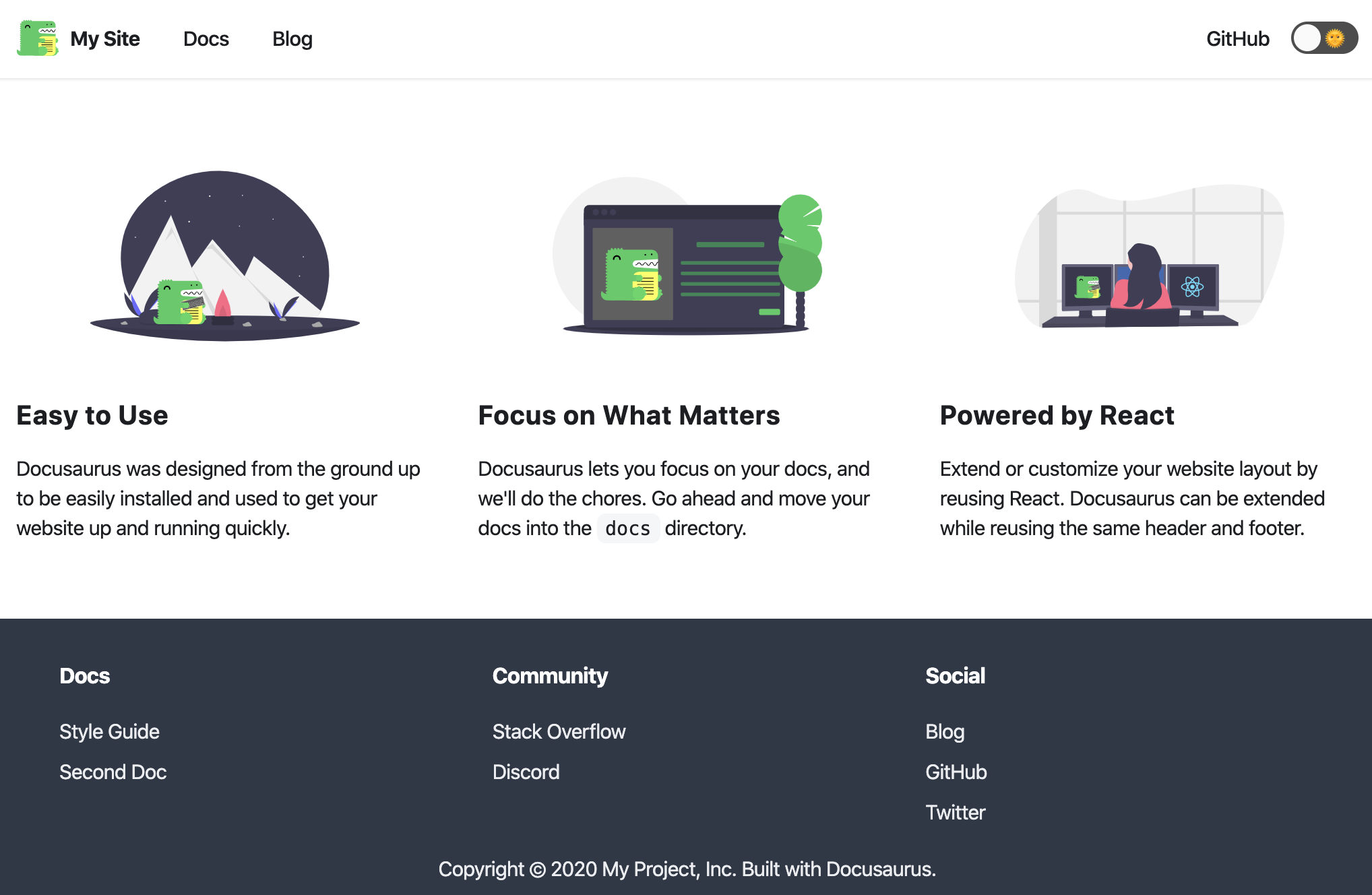 Facebook製のドキュメント生成ツール Docusaurusを試してみた | DevelopersIO