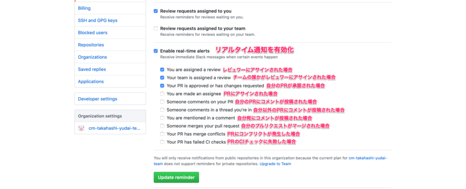 [GitHub] Scheduled remindersでPull Requestのレビュー依頼をSlackに通知してみた | DevelopersIO