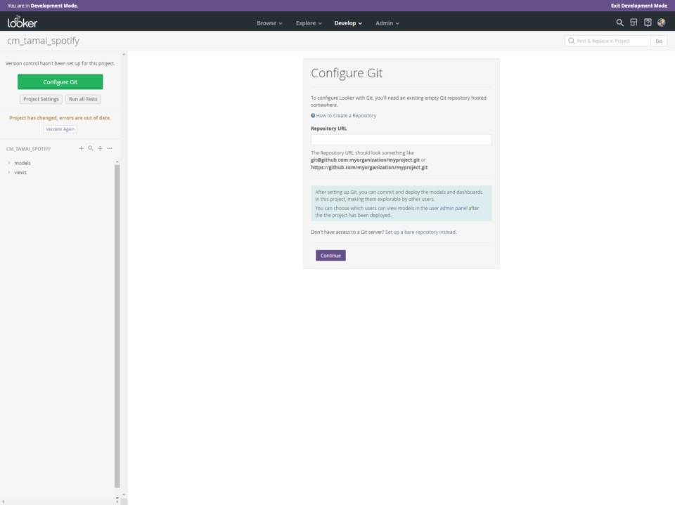 Lookerの複数人によるGit管理を1人寂しくシミュレーションしてみた | DevelopersIO