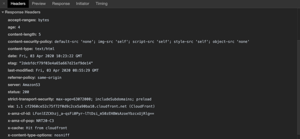 [CloudFront] Lambda@EdgeでHTTPセキュリティヘッダーを追加する方法 | DevelopersIO