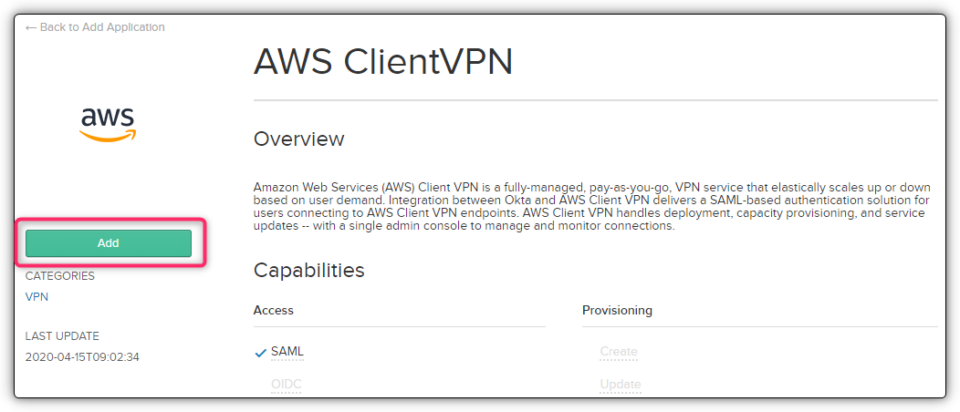 [アップデート]AWS ClientVPNがSAMLに対応したので試してみた | DevelopersIO