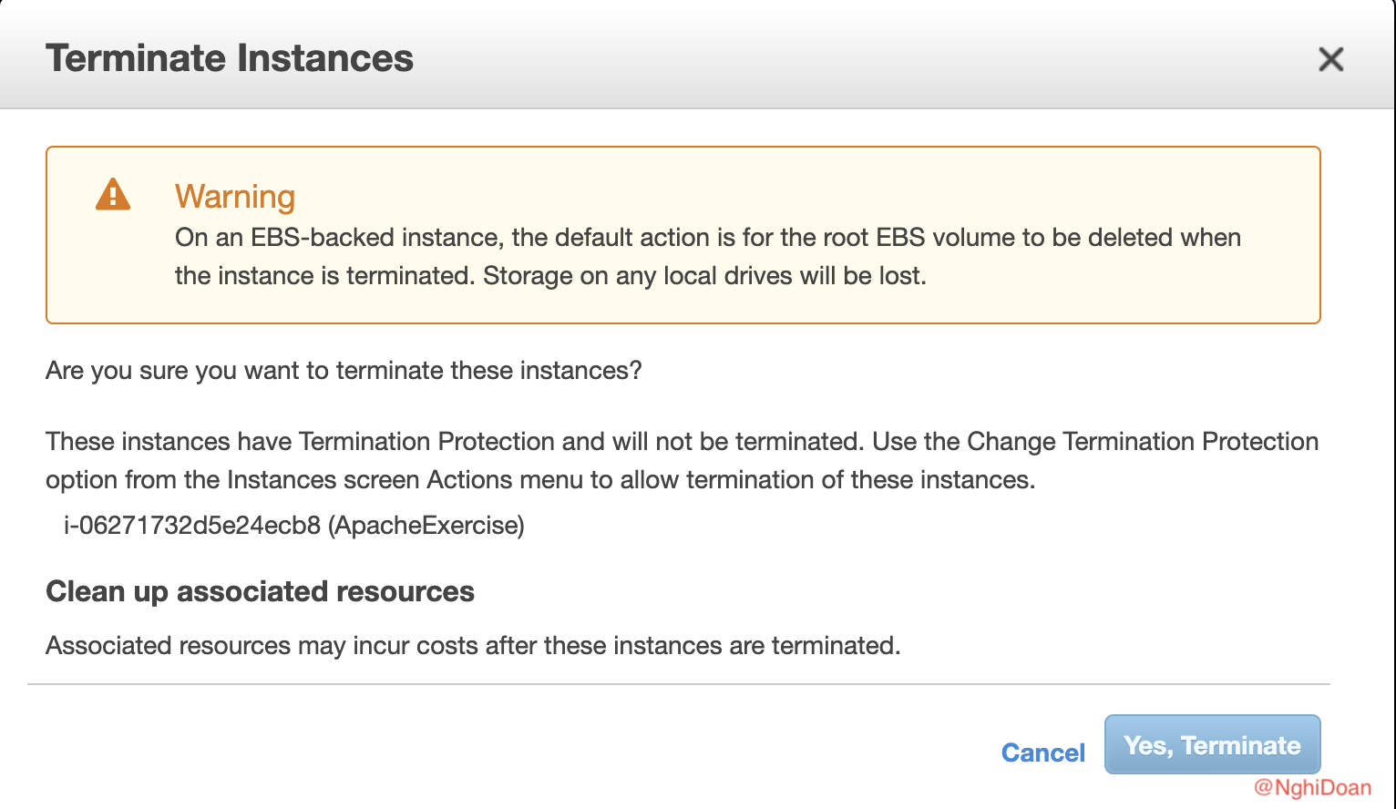 Termination Protection In Ec2 Instance One Of All Methods To Protect