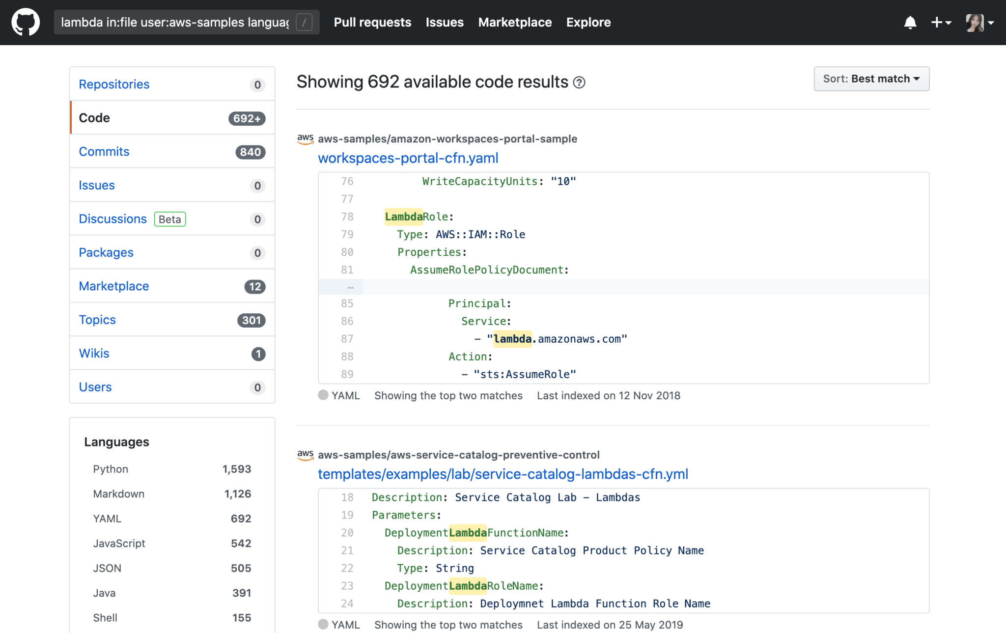 GitHubのAdvanced searchを使って特定のキーワードを含むファイル・リポジトリを検索する | DevelopersIO