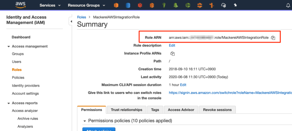 [待望の新機能] MackerelのAWSインテグレーションがAPI経由で追加・更新可能になりました！ #mackerelio | DevelopersIO