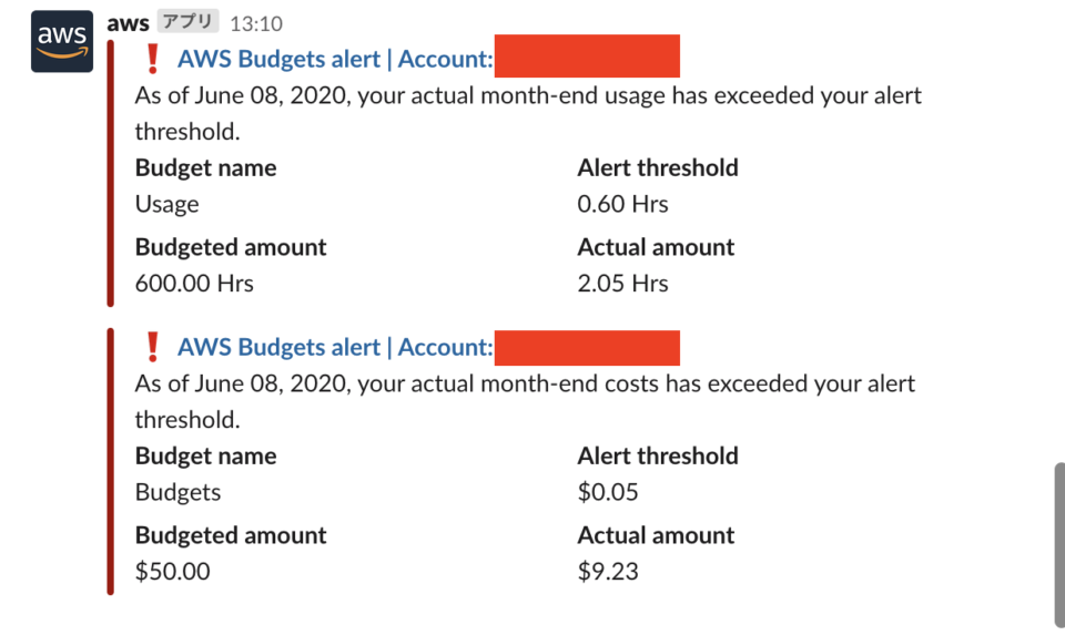 AWS Budgets のアラートを AWS Chatbot へ通知してみた！ | DevelopersIO