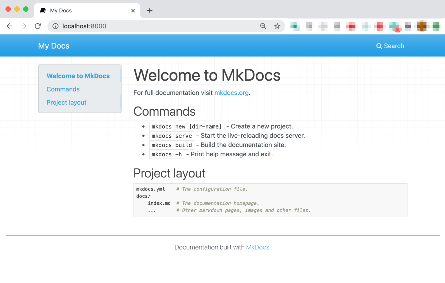 プロジェクトドキュメント構築向け静的サイトジェネレータ『MkDocs』及び『Material for MkDocs』の個人的導入＆設定まとめ ...