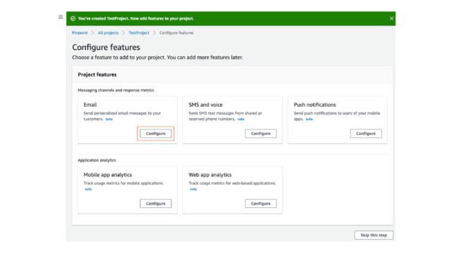 Amazon PinpointでEmailを一斉送信してみた | DevelopersIO