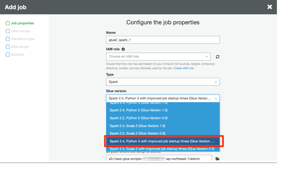 [新機能] AWS Glue 「Glue Version 2.0」のSpark ETL ジョブの開始時間が10倍速く、最小の請求時間は1分になりました！ | DevelopersIO