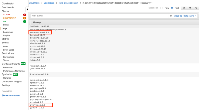 [新機能] AWS Glue 「Glue Version 2.0」のPythonモジュールの更新、pip3によるモジュールインストールがサポートされました！ | DevelopersIO