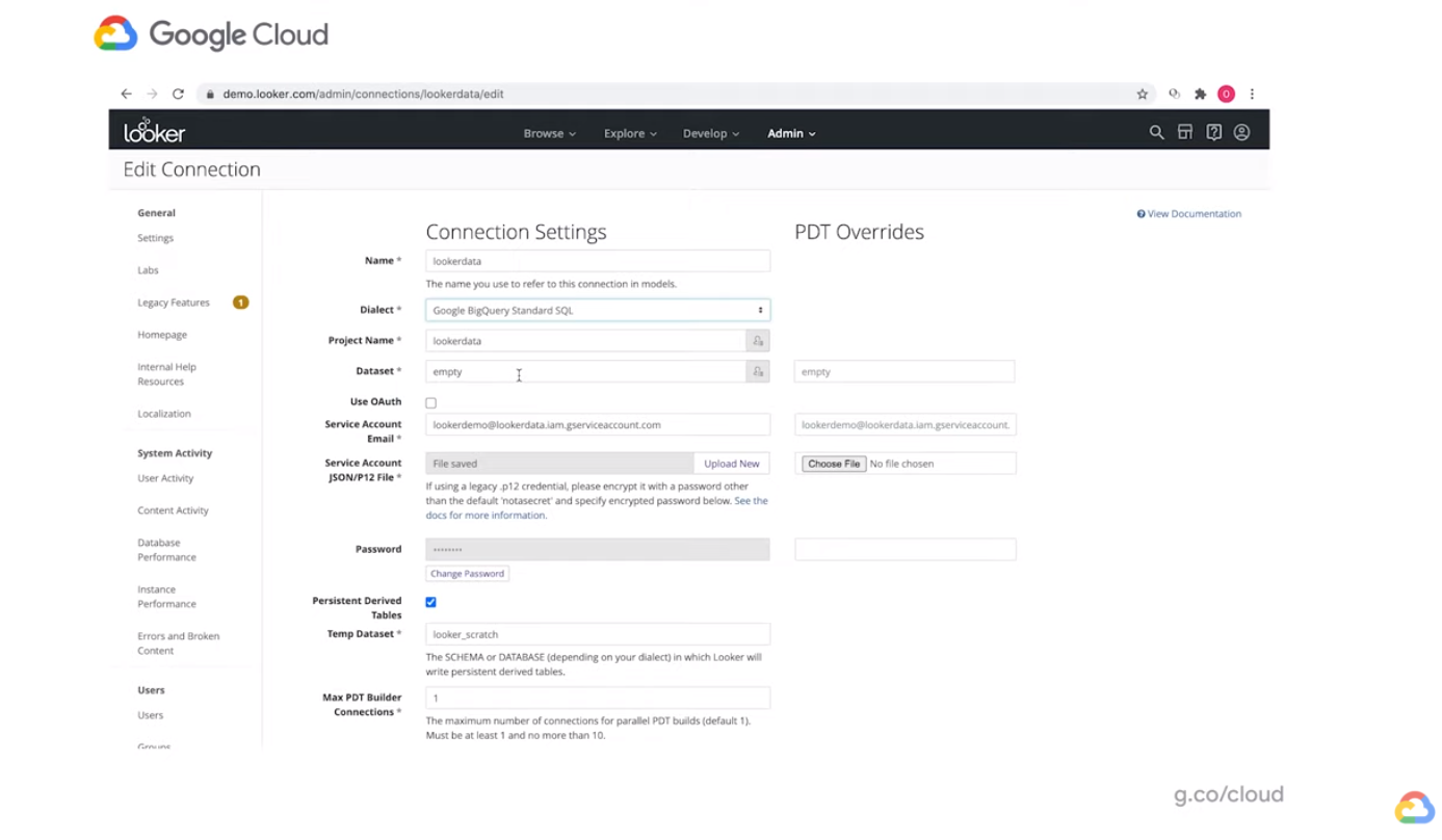 [レポート]Technical Deep Dive on Looker — The Enterprise BI Solution for Google Cloud # ...