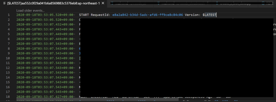 AWS Toolkit for Visual Studio CodeでCloudWatch Logsを操作してみた | DevelopersIO
