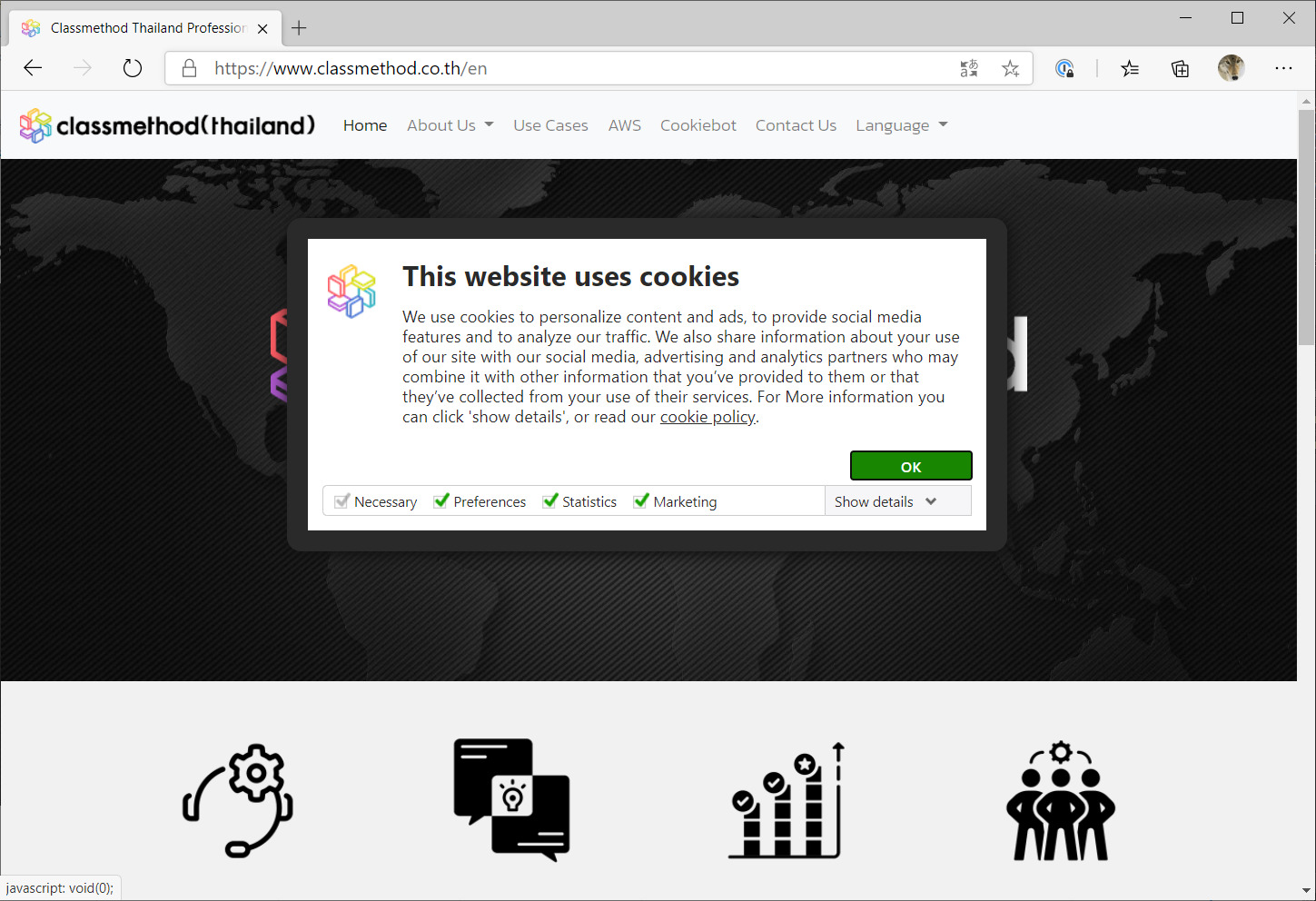 Cookiebotを使ったWEB上でEmbedしたYouTube動画を確実に表示できるようにする | DevelopersIO
