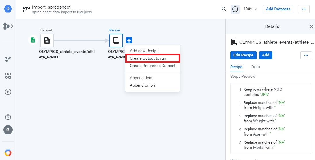 エクセルファイルデータを Dataprep で BigQuery にロードして、SQL で参照してみた | DevelopersIO