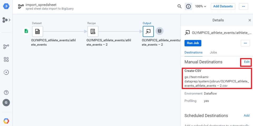 エクセルファイルデータを Dataprep で BigQuery にロードして、SQL で参照してみた | DevelopersIO