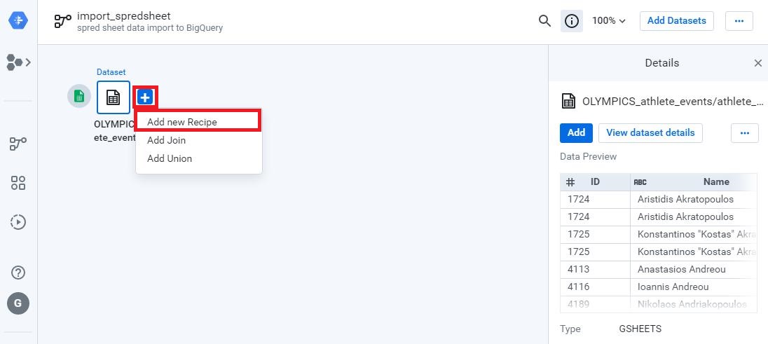 エクセルファイルデータを Dataprep で BigQuery にロードして、SQL で参照してみた | DevelopersIO
