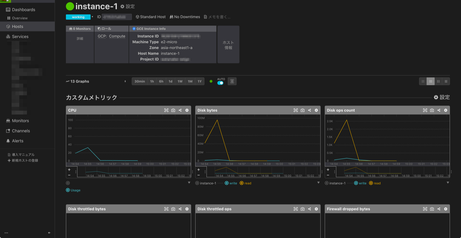 Google Cloud初心者のAWSユーザーがMackerelにGoogle Cloudインテグレーションを設定してみる #mackerelio | DevelopersIO