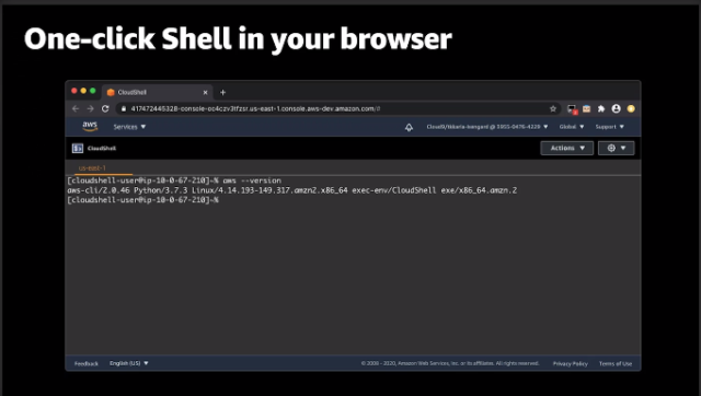 【レポート】AWS CloudShell : The fastest way to get started with AWS CLI # ...