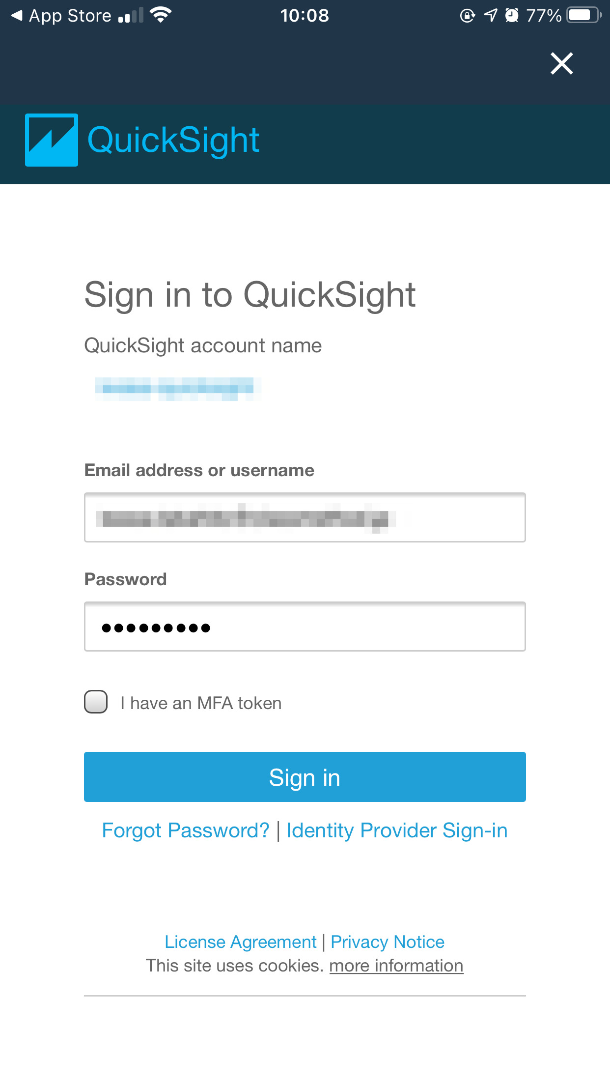 Amazon QuickSightのモバイルアプリを使ってみた | DevelopersIO