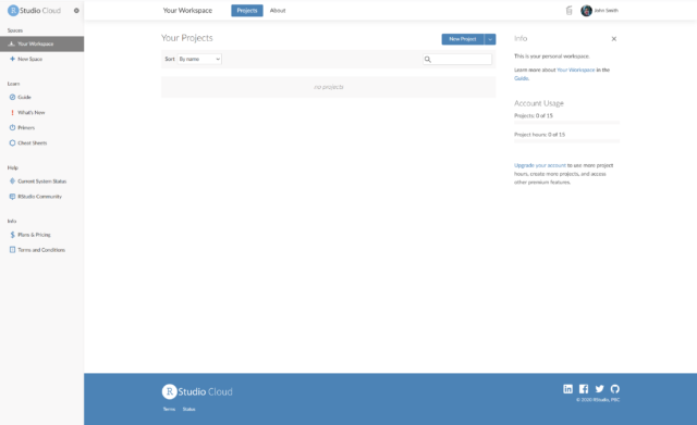 RStudio Cloudを使って自前で環境を持たずにRの開発をしてみよう | DevelopersIO