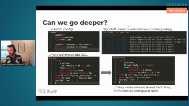 [レポート] SQL用リンター「SQLFluff」 #dbtcoalesce | DevelopersIO