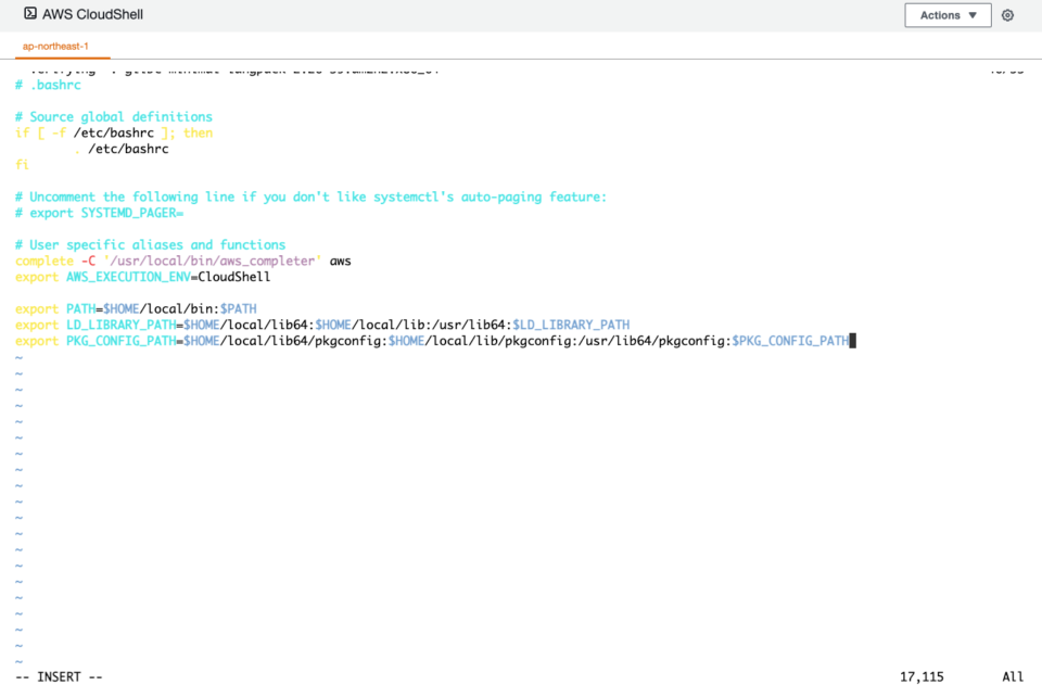 AWS CloudShellでEmacsをビルドして使ってみた #reinvent | DevelopersIO
