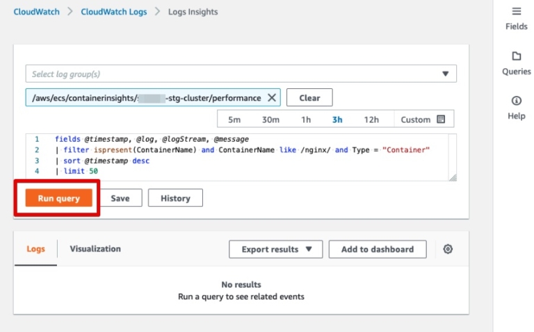 CloudWatch Logs Insights でコンテナ単位のCPU・メモリ使用量などを確認する | DevelopersIO