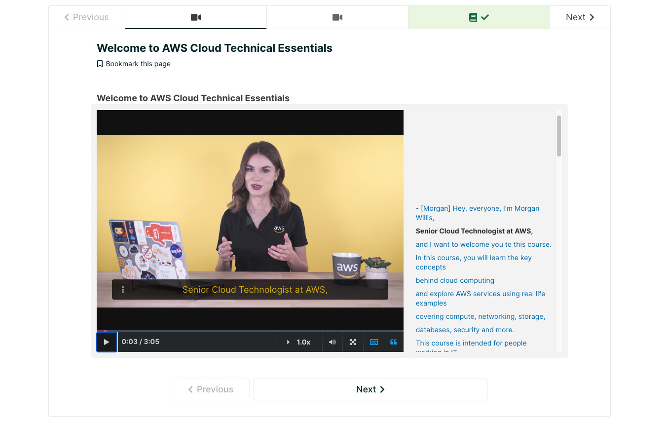 新しいデジタルコース AWS Cloud Technical Essentials を受講してみました | DevelopersIO