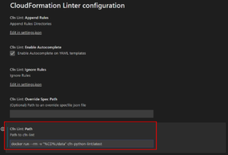 WindowsでCloudFormationのLinter cfn-python-lint を気軽に扱う方法 | DevelopersIO