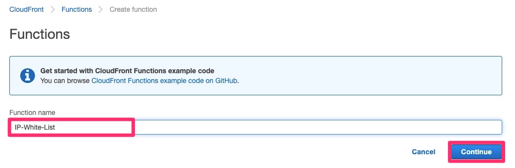 CloudFront FunctionsでIP制限を試してみた | DevelopersIO
