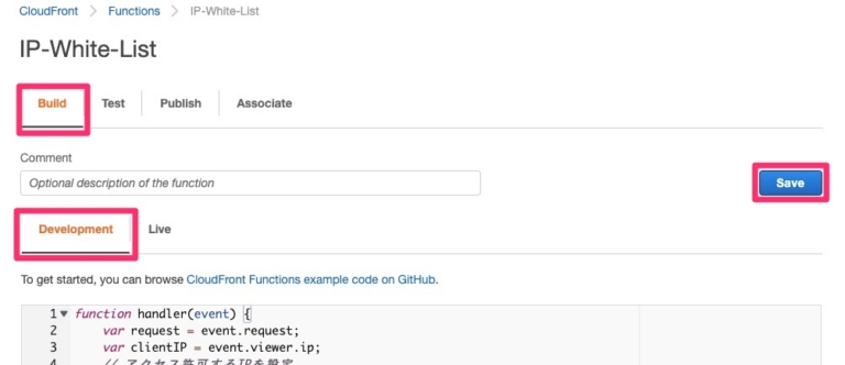 CloudFront FunctionsでIP制限を試してみた | DevelopersIO