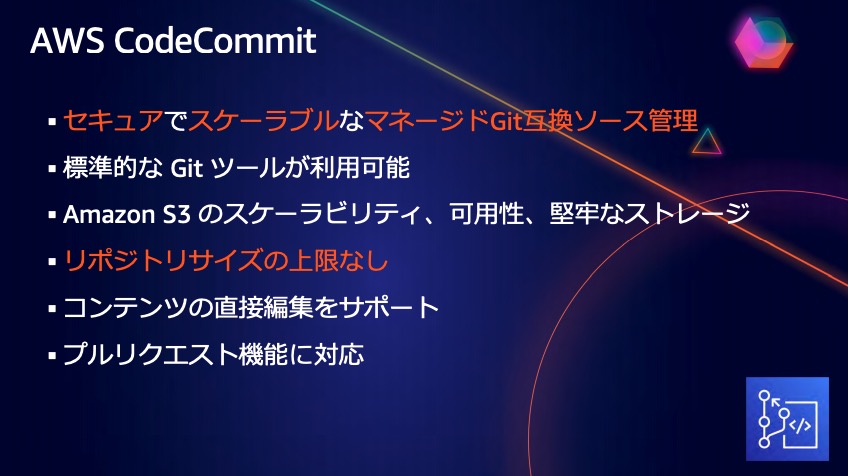 【レポート】AWS サービスで実現する継続的インテグレーション/継続的デリバリー（CI/CD）入門 #AWS-30 #AWSSummit | DevelopersIO