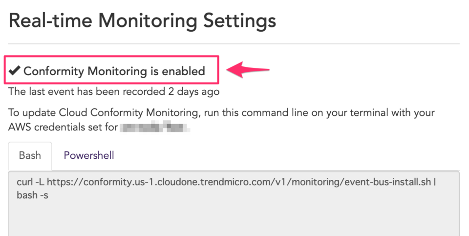 Cloud One Conformityでリアルタイムモニタリングの機能を設定してみた | DevelopersIO