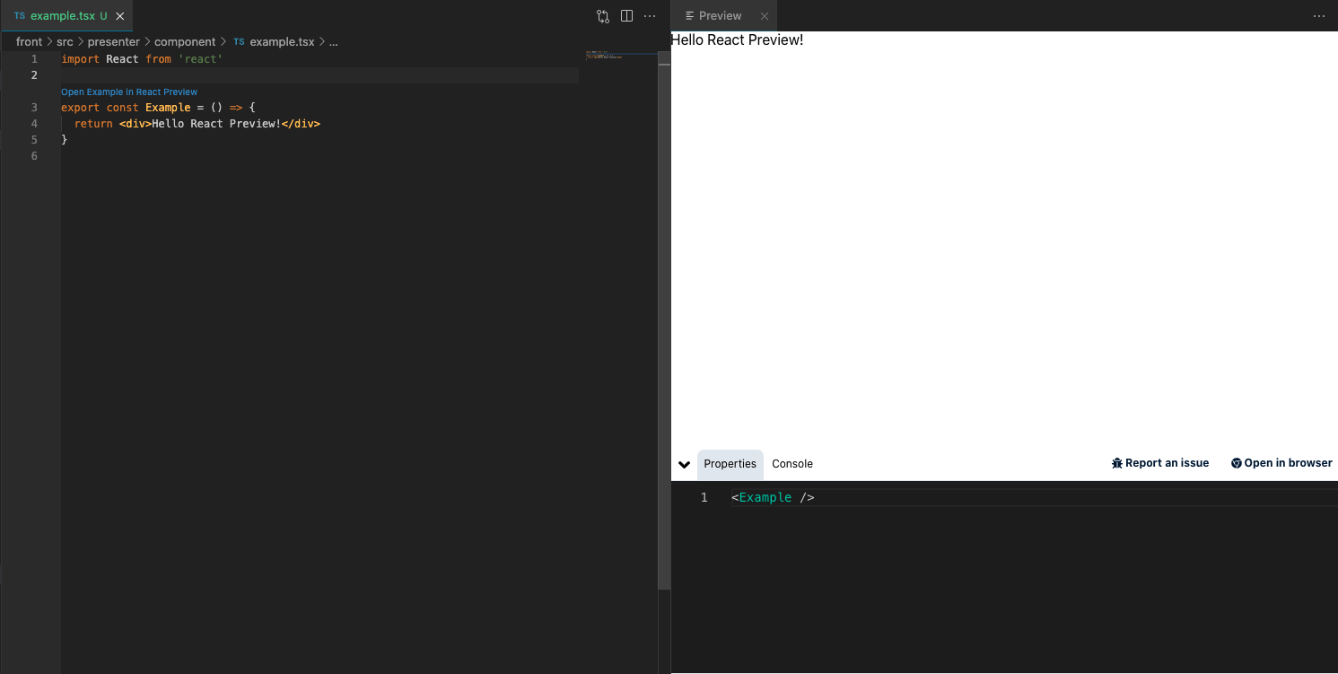リアルタイムにコンポーネントをプレビューできるReact Preview (beta) を試してみた | DevelopersIO