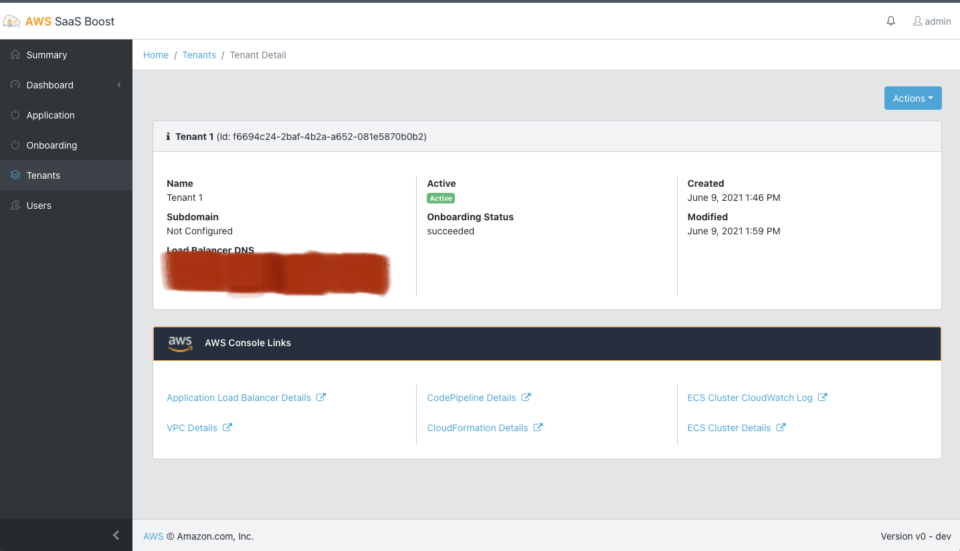AWS SaaS Boostを触ってみる #2 Blitz.jsのサンプルアプリケーションをテナントとしてデプロイする | DevelopersIO