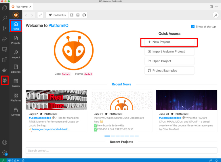 [M5Stack Core2 for AWS] PlatformIO を使用して、ArduinoでHello Worldしてみました | DevelopersIO