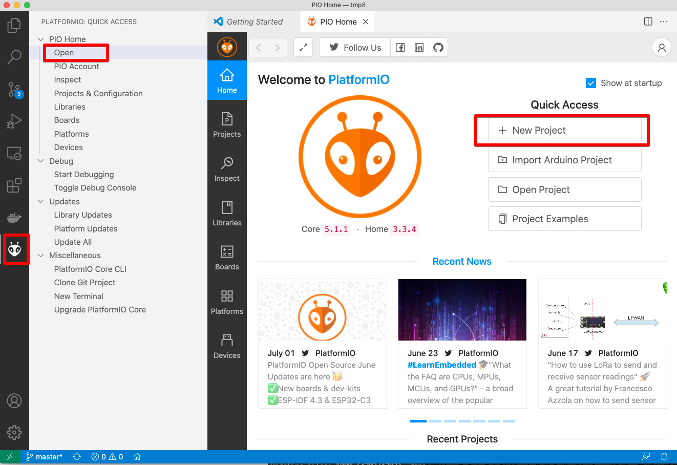 Visual Studio Code + PlatformIO 環境で M5Stack Core2 for AWS でHello Worldしてみました | DevelopersIO
