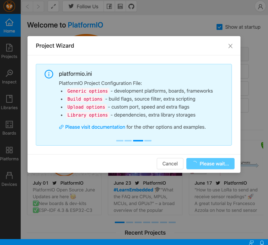 Visual Studio Code + PlatformIO 環境で M5Stack Core2 for AWS でHello Worldし ...