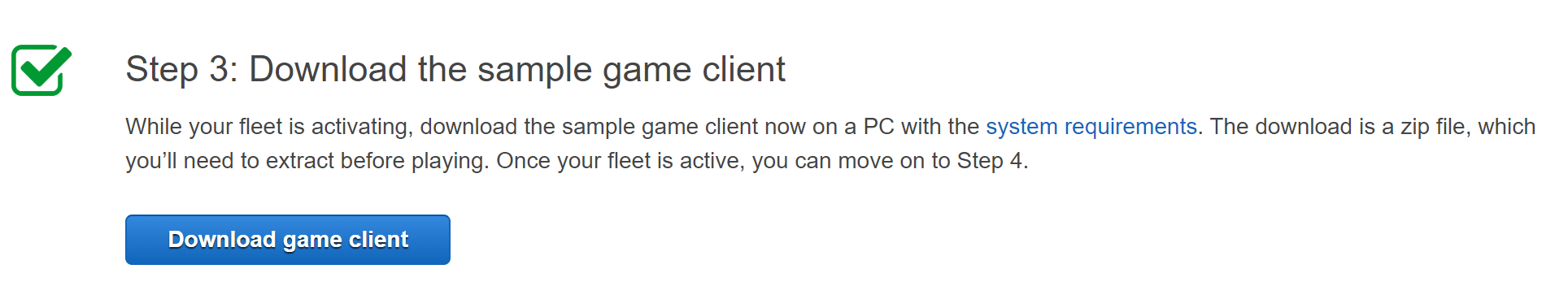Amazon GameLift In C# 01: アカウント作成とサンプルゲームの接続確認 | DevelopersIO