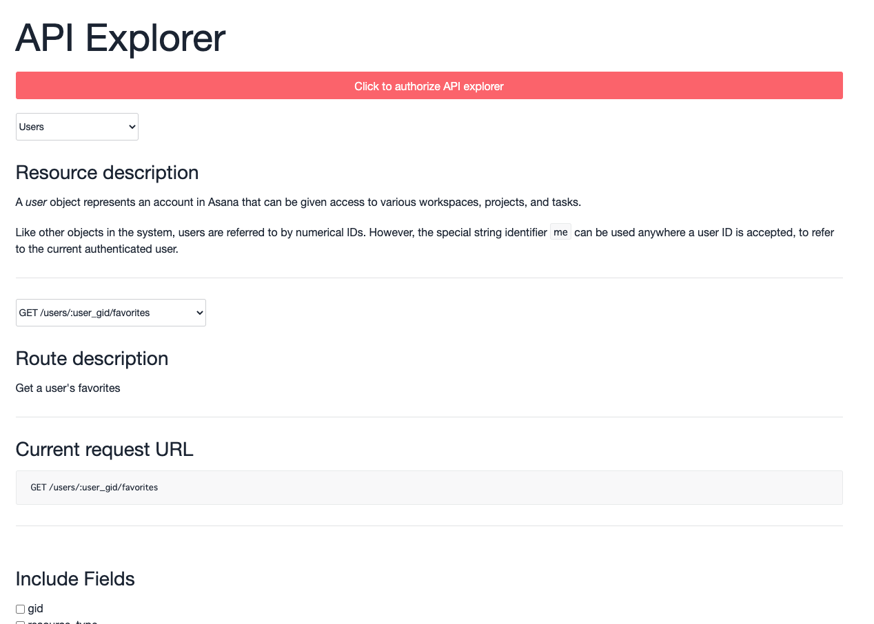 Asanaのプロジェクト一覧をAPI Explorerで取得してみた | DevelopersIO
