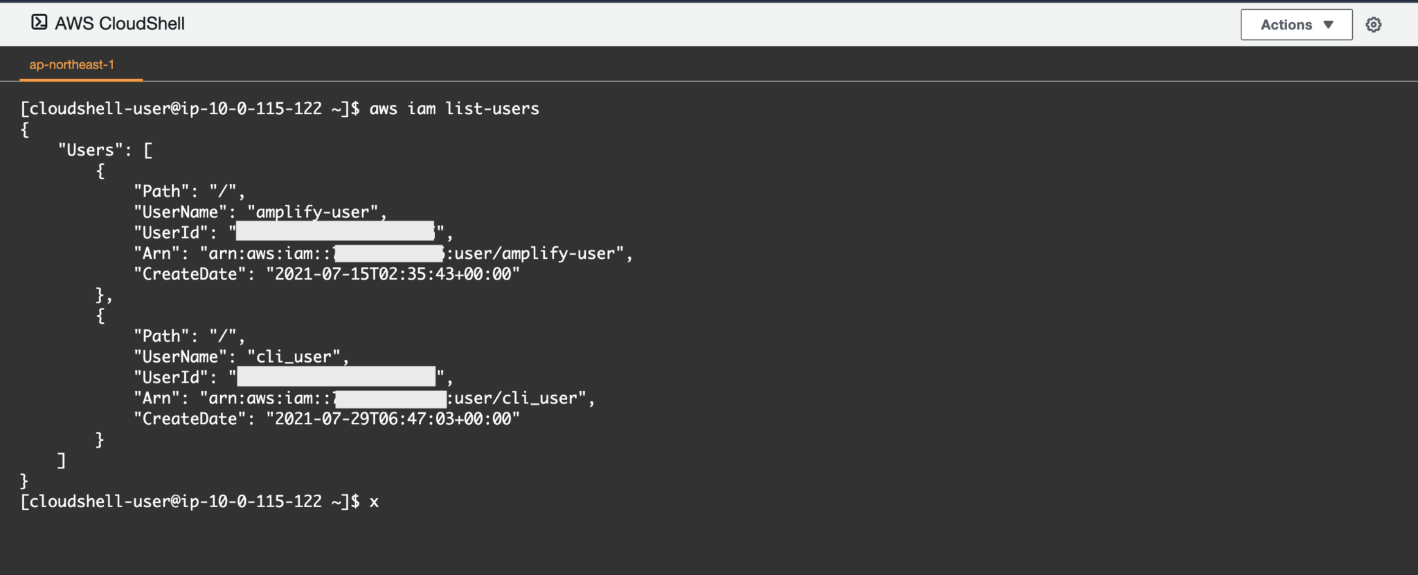 東京リージョンでAWS CloudShellを使ってみた | DevelopersIO
