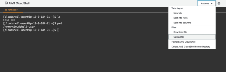 東京リージョンでAWS CloudShellを使ってみた | DevelopersIO